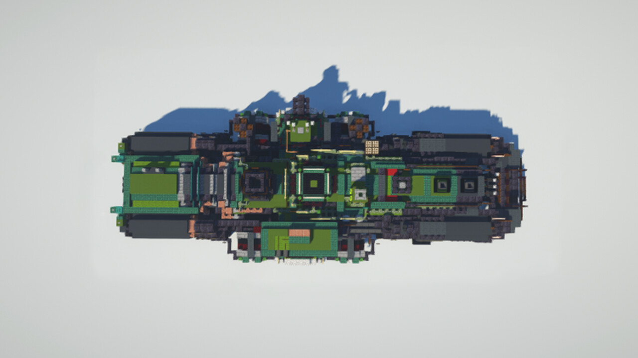 Land Dreadnought - Frostpunk Minecraft Map