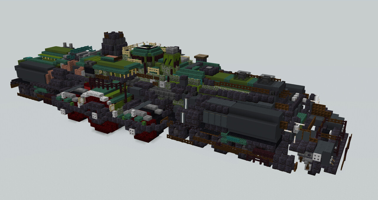 Land Dreadnought - Frostpunk Minecraft Map