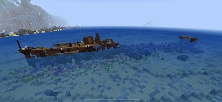 Sunken Ship Minecraft Map