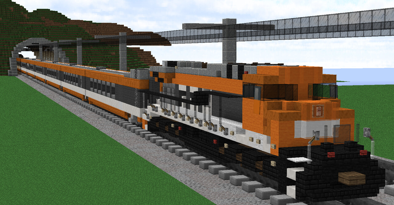 TGV AC4400 Minecraft Map