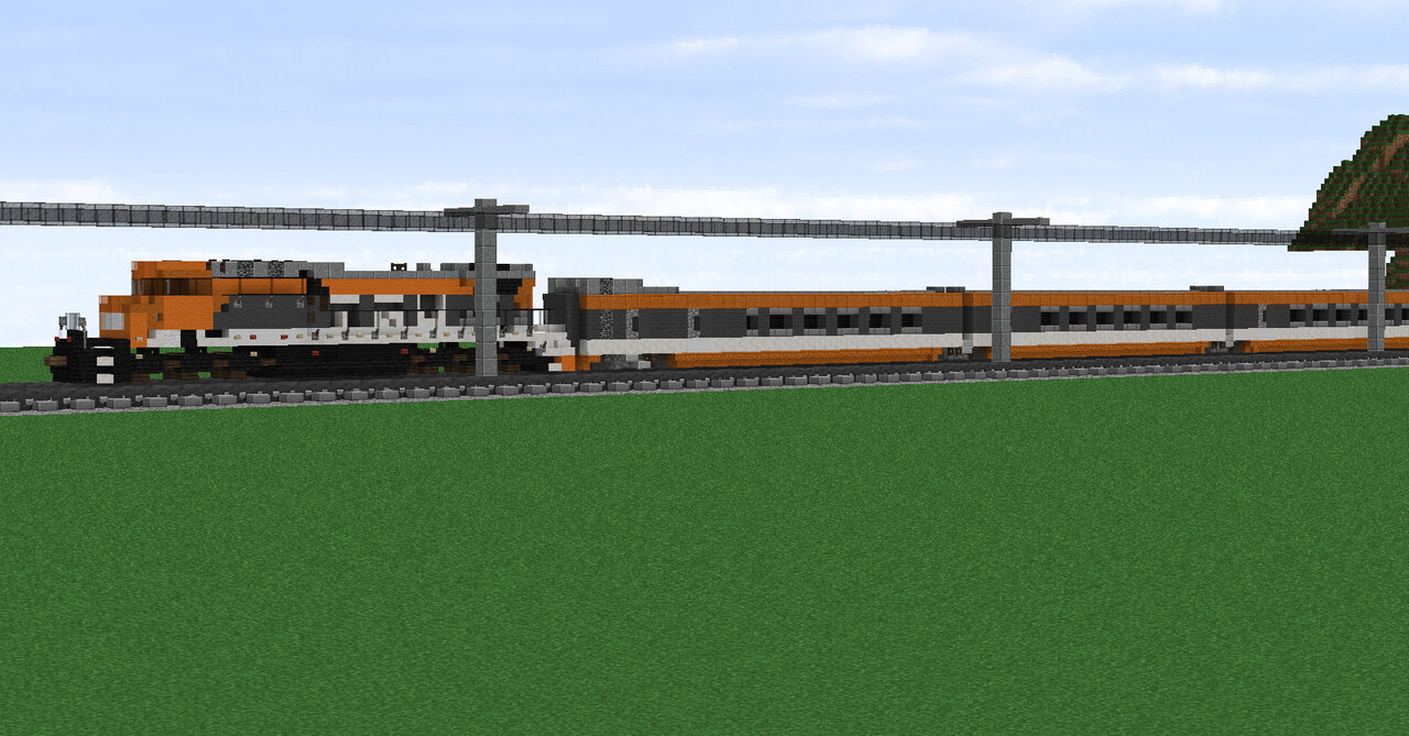 TGV AC4400 Minecraft Map