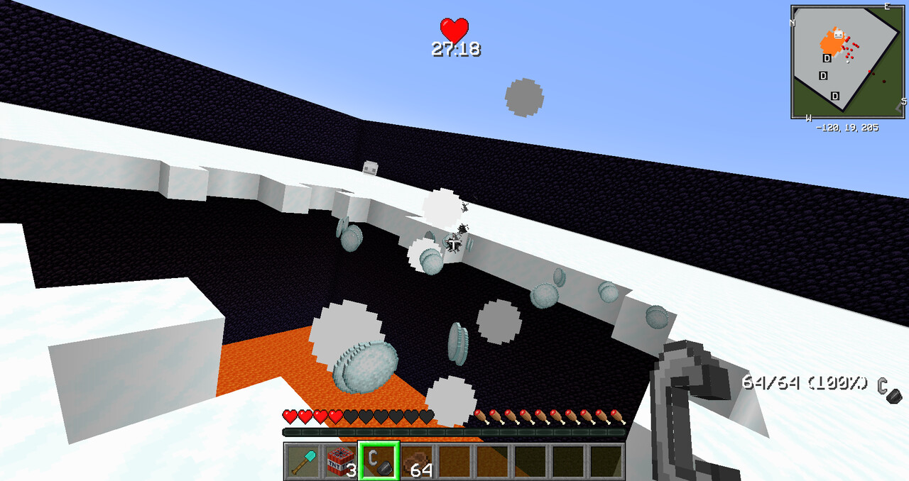 Classic & Simple Spleef Map Minecraft Map