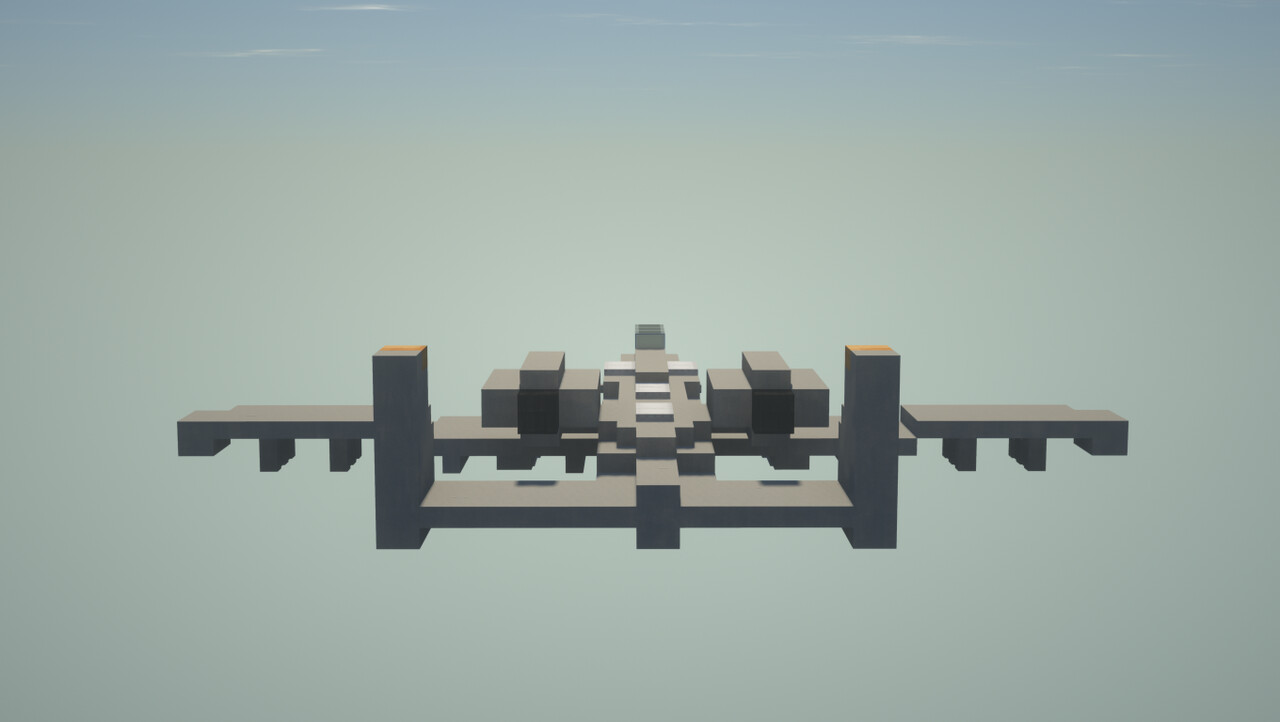 Fairchild Republic A-10 Thunderbolt "A-10 Warthog" Minecraft Map