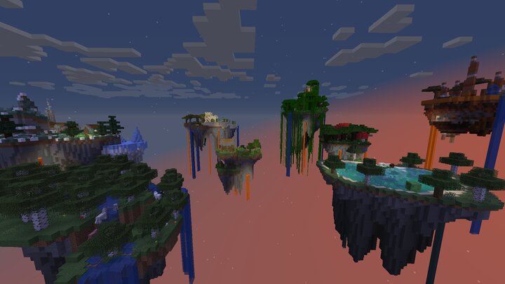 Biomes Islands Map by DaDa Minecraft Map