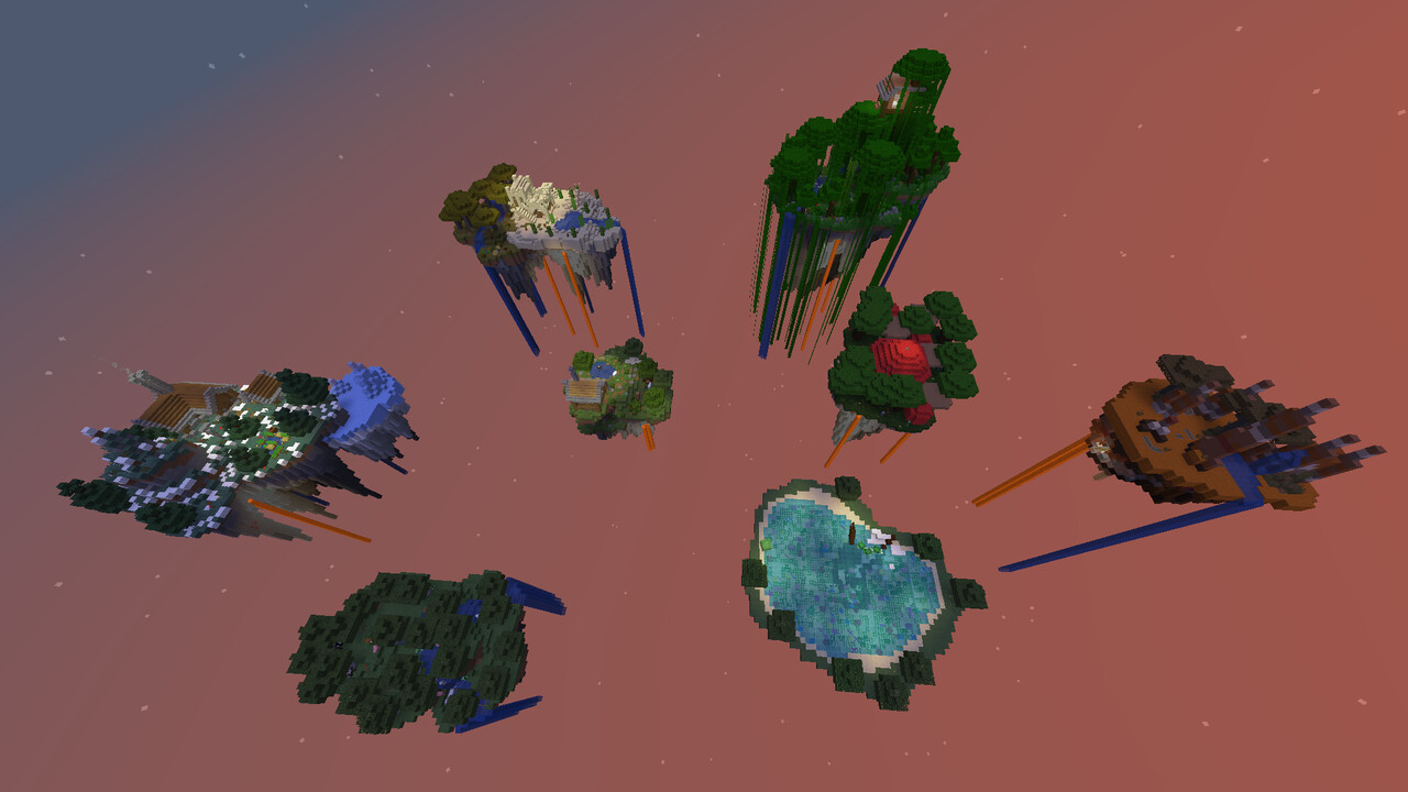 Biomes Islands Map by DaDa Minecraft Map