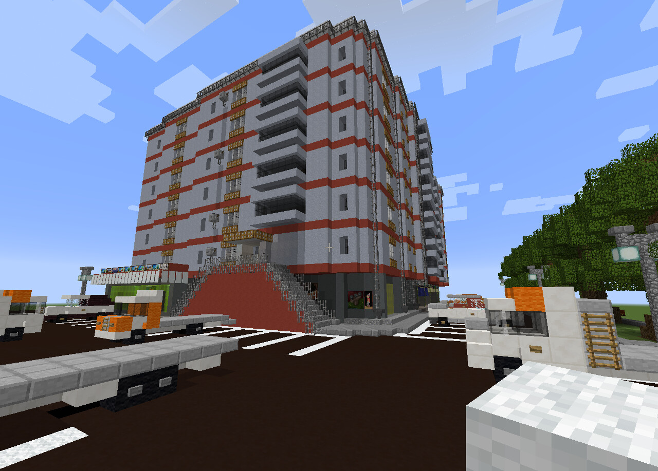 REALITY ZONE | RESIDENCE APARTMENT COMPLEX - FULL REALISTIC Minecraft Map