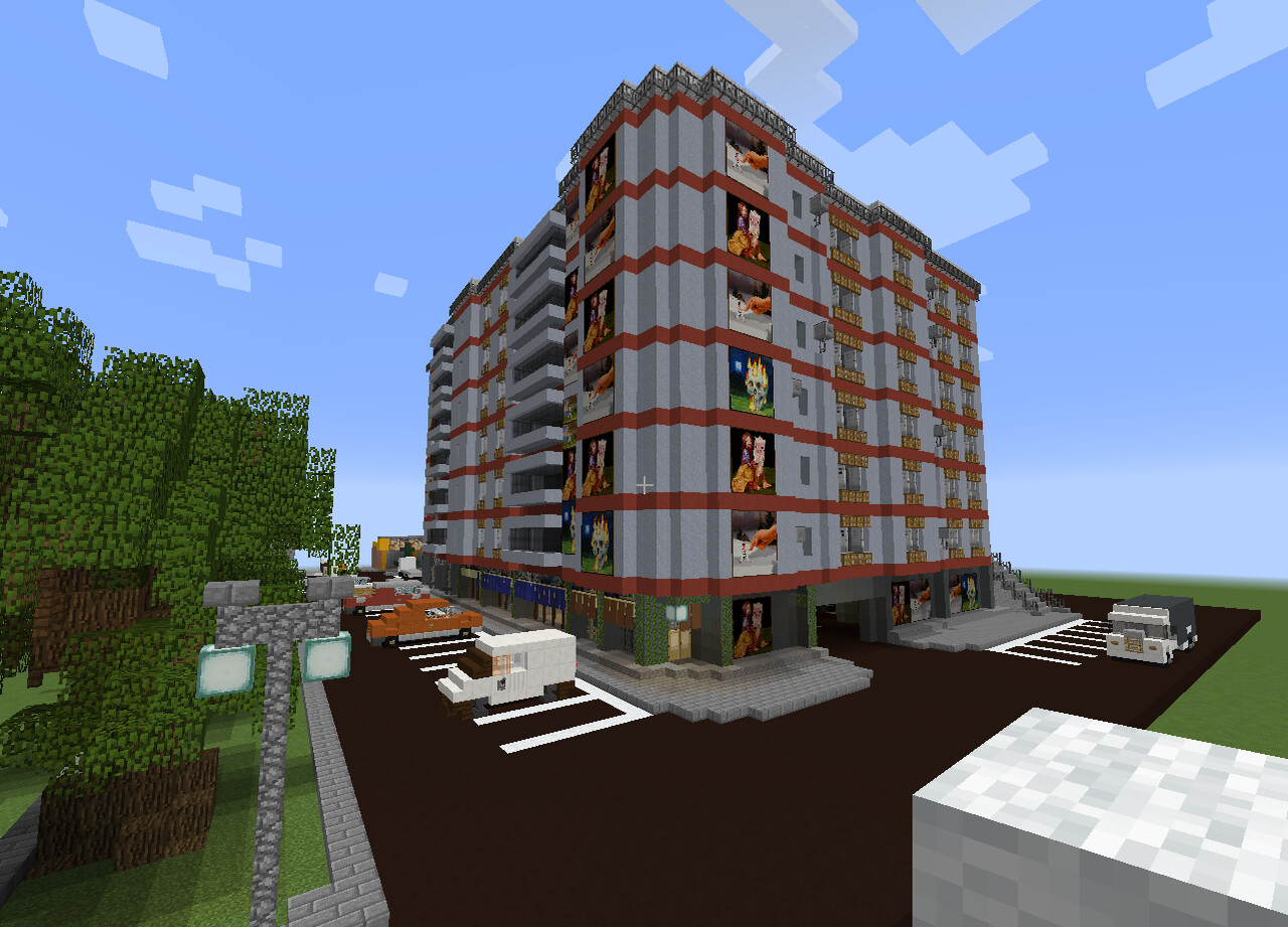 REALITY ZONE | RESIDENCE APARTMENT COMPLEX - FULL REALISTIC Minecraft Map