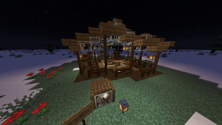 The House Under The Stars Minecraft Map