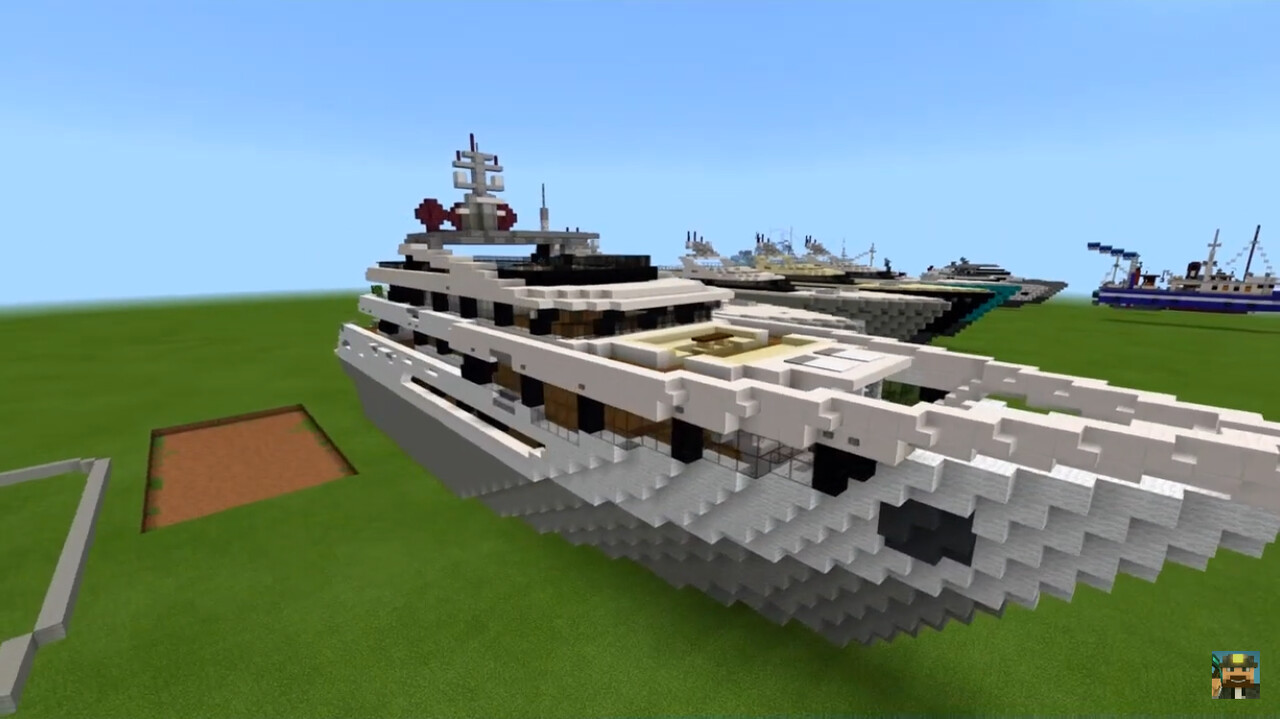 Minecraft Super Yacht Tutorial Download | Polaris Minecraft Map