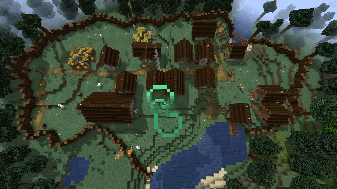 Spruce Village Upgrade Minecraft Map