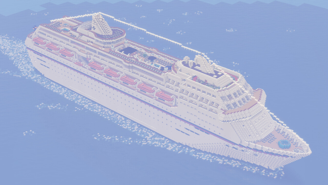 Maritime Empress (1996) (Custom Ship) (Full Interior) Minecraft Map