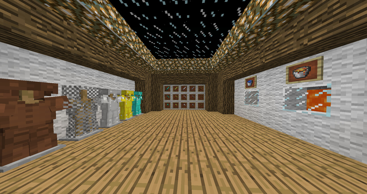 PVP Pack Showcase Map Minecraft Map