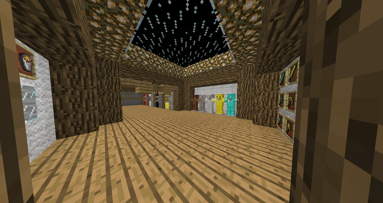 PVP Pack Showcase Map Minecraft Map