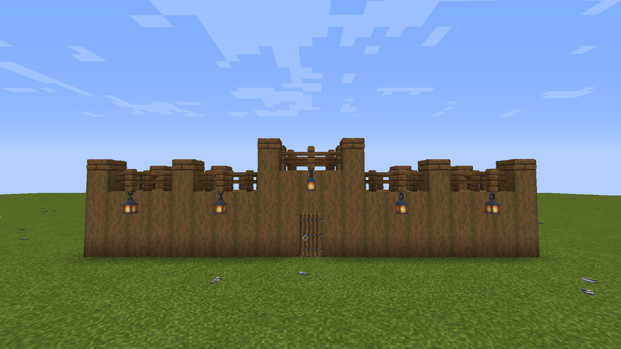 Palisade Template Minecraft Map