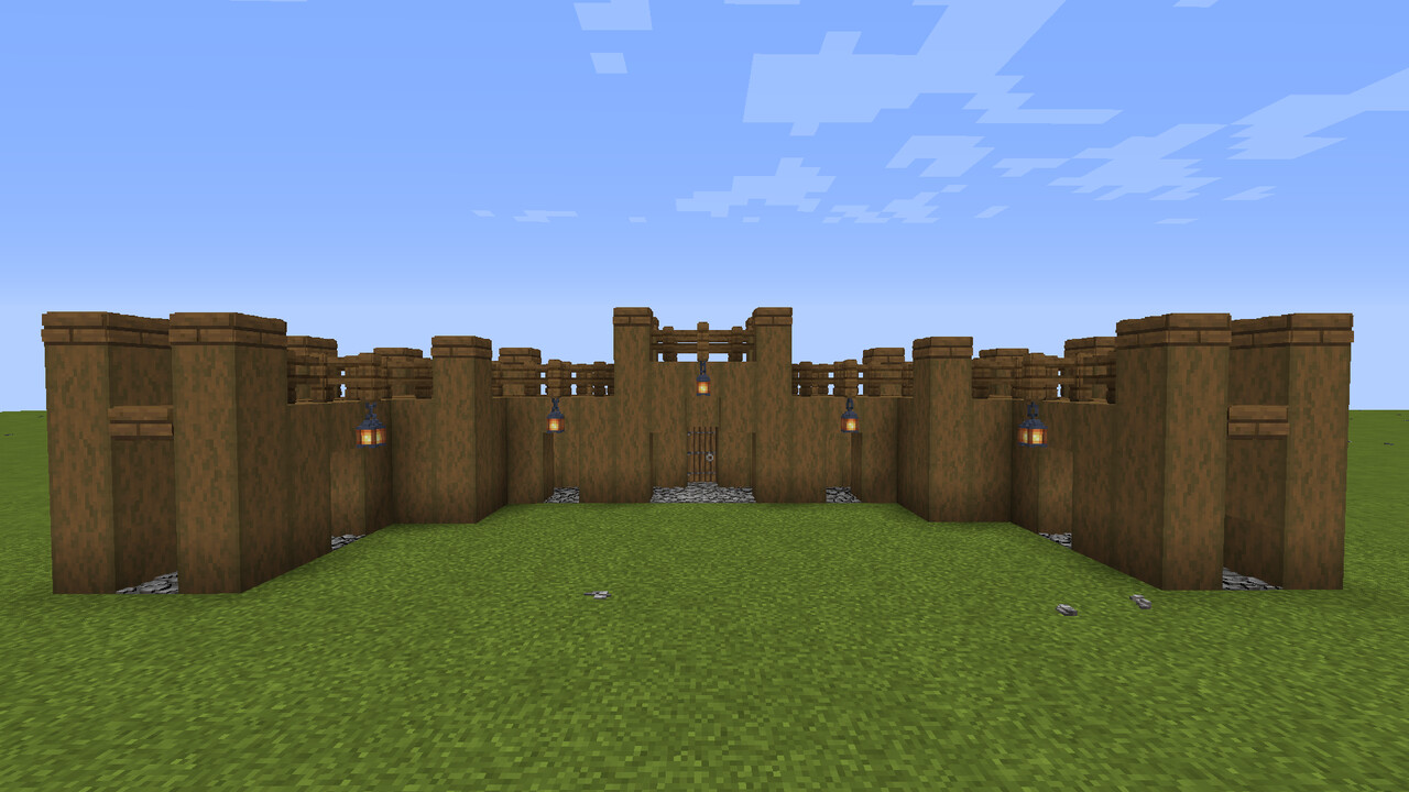 Palisade Template Minecraft Map