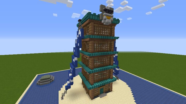 Tower of Waters [Pokemon Sword&Shield] Minecraft Map