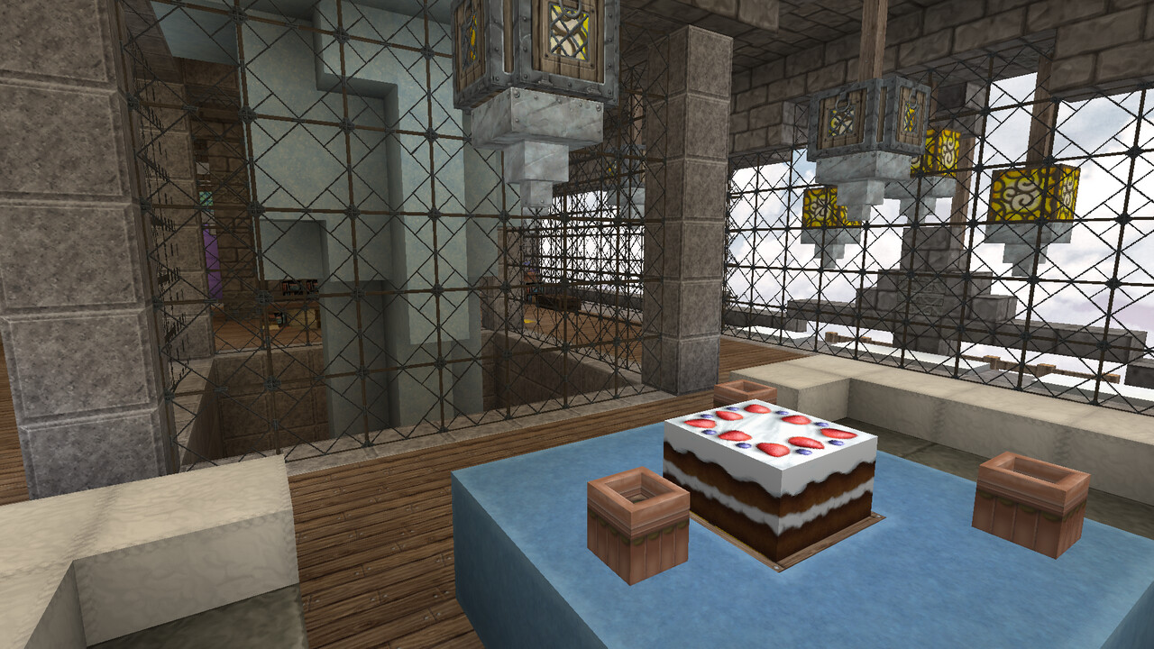 Mountain Mansion with Star Wars vibes 🌠(Creative World) Minecraft Map