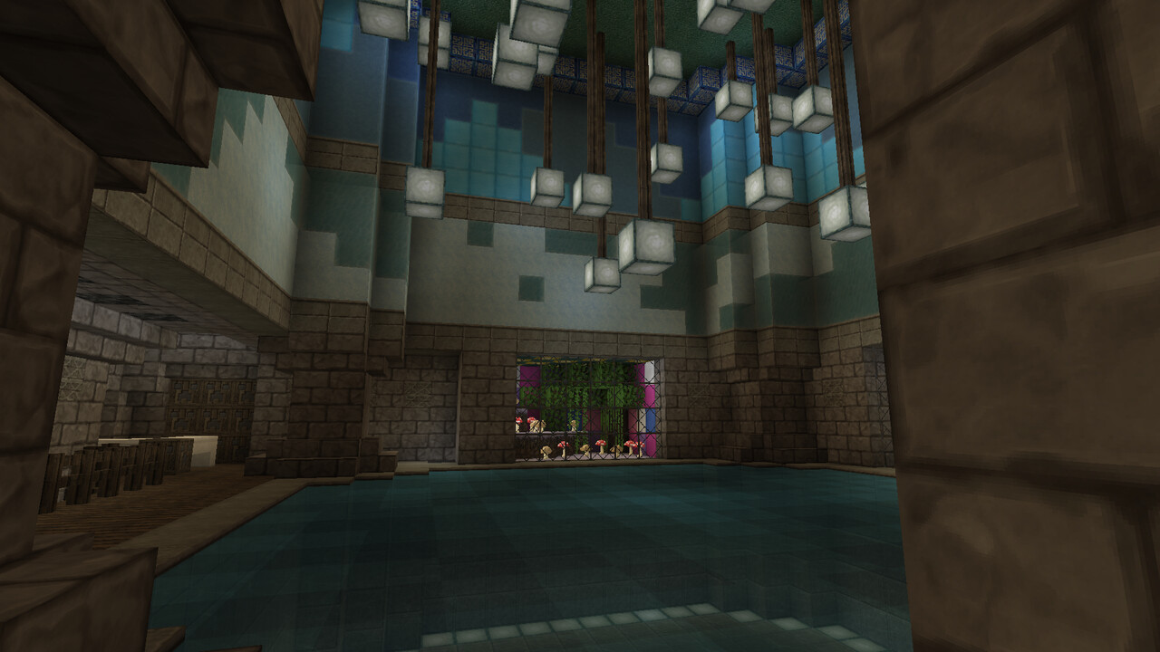 Mountain Mansion with Star Wars vibes 🌠(Creative World) Minecraft Map