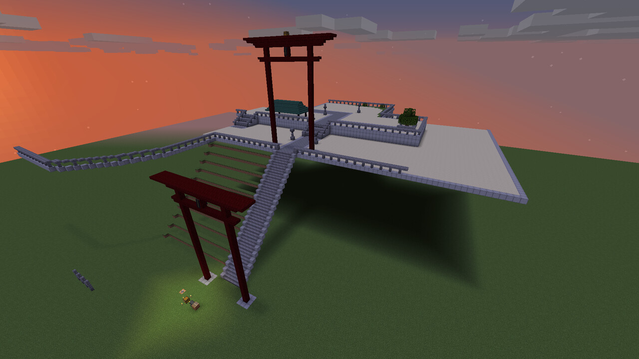 Inuyasha Map: Higurashi Shrine Minecraft Map