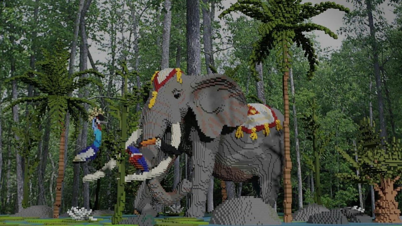 Tropical Elephant Minecraft Map