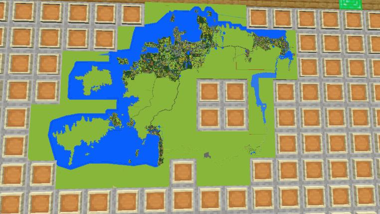 Layout World of EstoniaRP. Work in Process. Minecraft Map