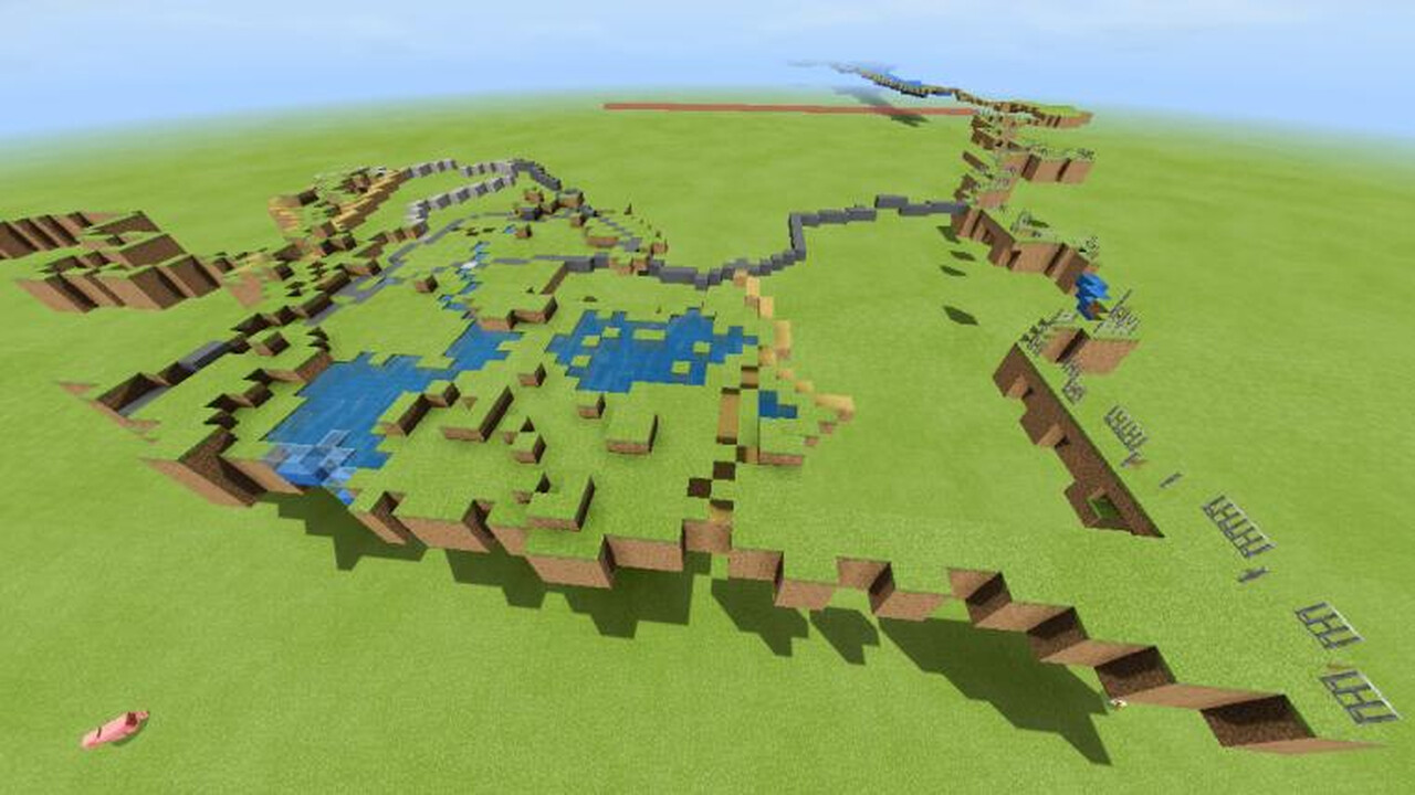 Layout World of EstoniaRP. Work in Process. Minecraft Map
