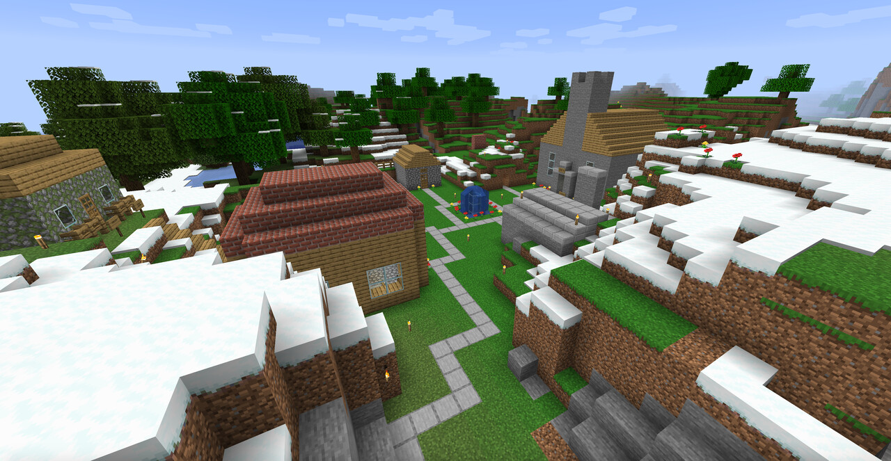 A Block Accurate Recreation of The Yogscast Season 1 Minecraft Map ...