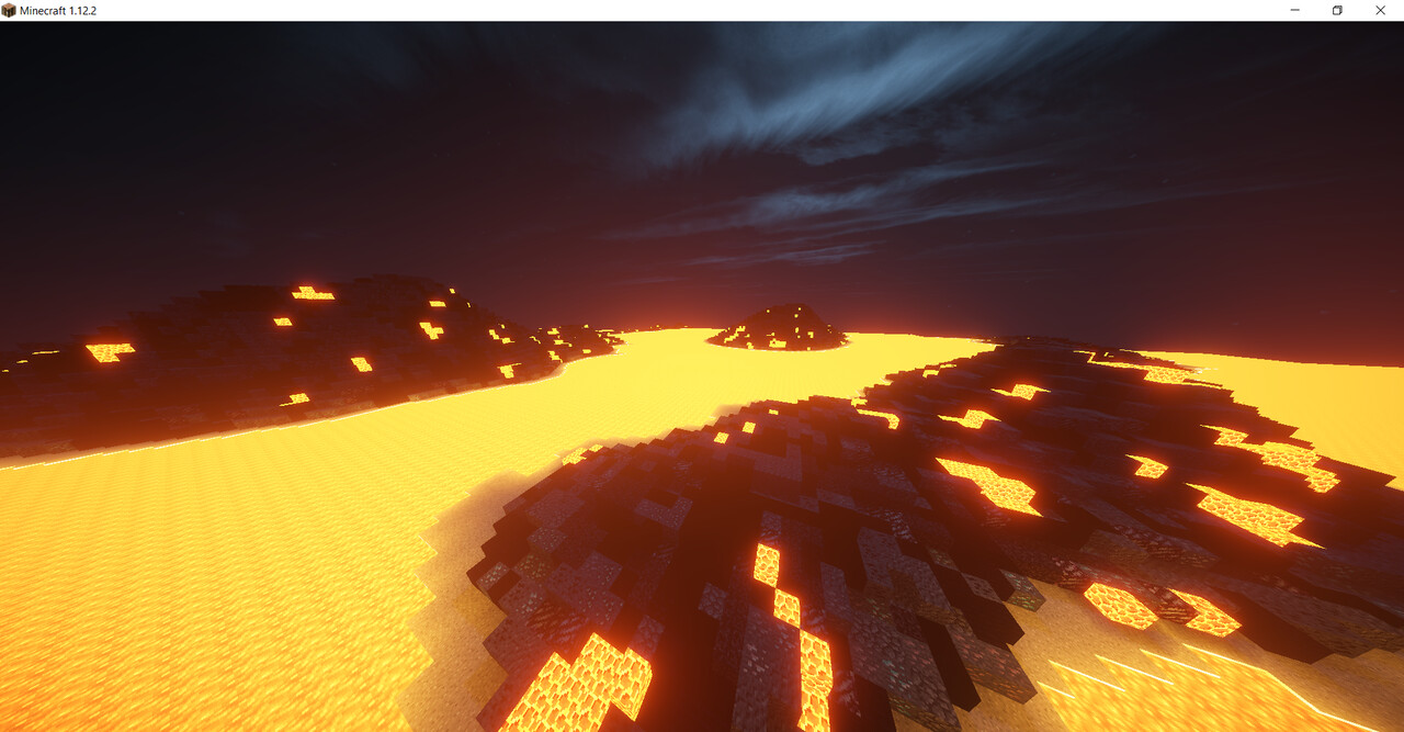 Lava Survival World Minecraft Map