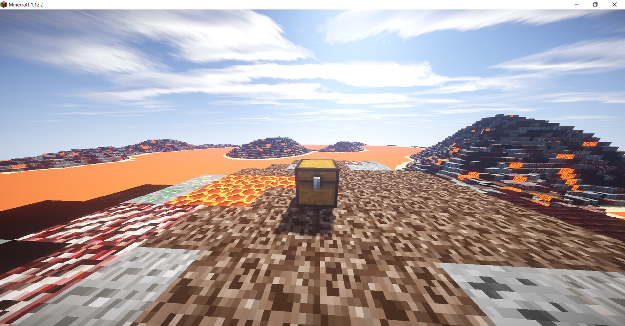 Lava Survival World Minecraft Map