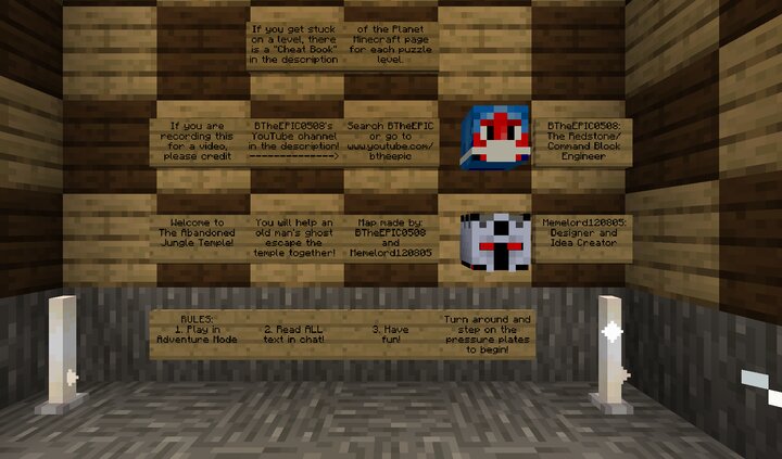 The Abandoned Jungle Temple (WIP) Minecraft Map