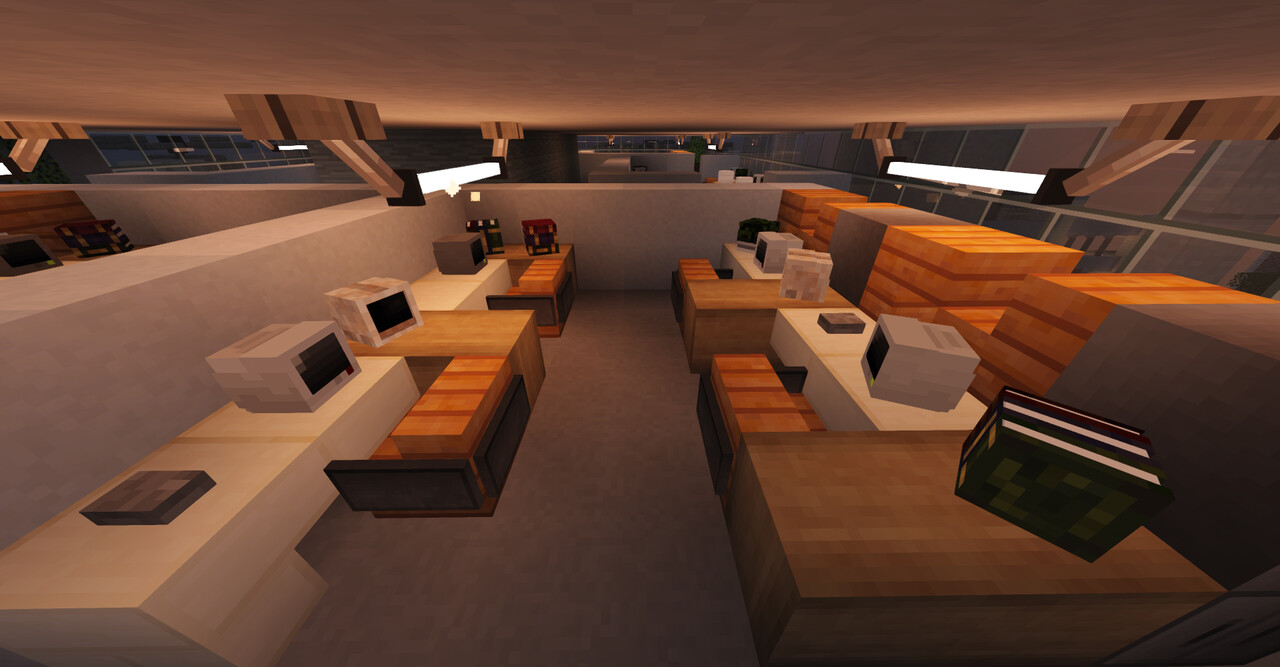 Some open spaces Minecraft Map