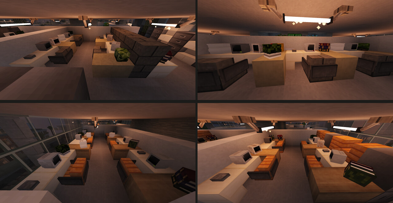 Some open spaces Minecraft Map