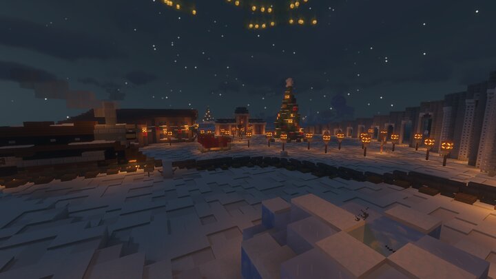 Santa's Workshop Minecraft Map