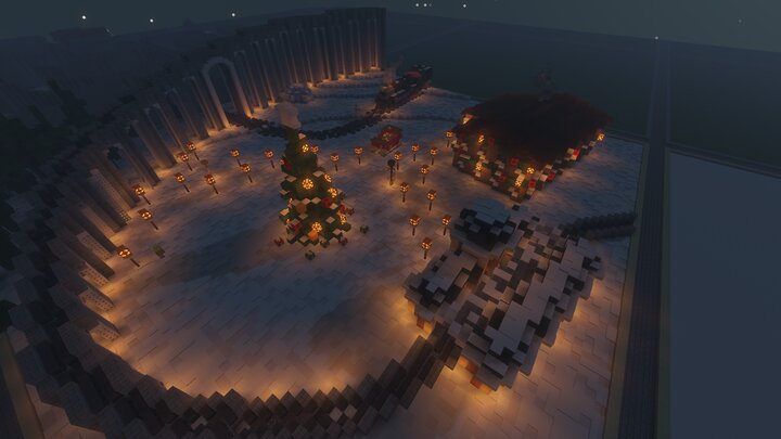 Santa's Workshop Minecraft Map