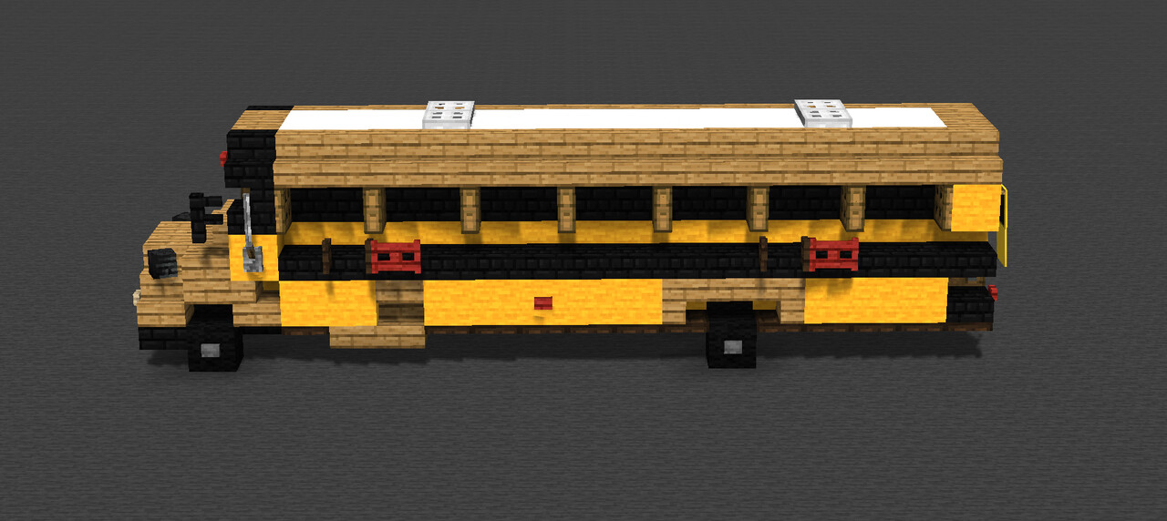 American School Buses Minecraft Map