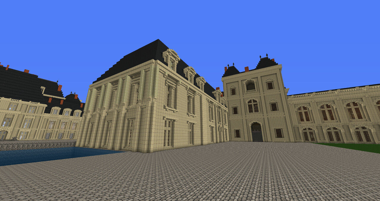 Chateau de Fontainebleau Minecraft Map