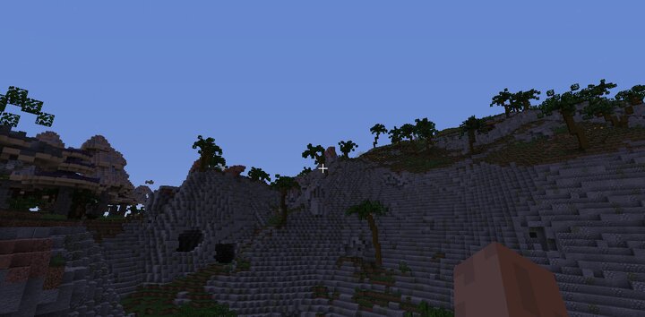 Over Grown survival spawn Island with JAVA world download Minecraft Map