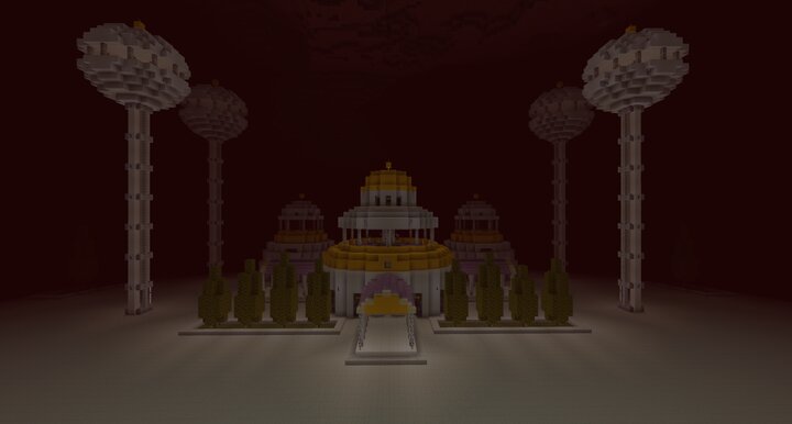 DRAGONBALL Z - HYPERBOLIC TIME CHAMBER & KAMI'S LOOKOUT! Minecraft Map
