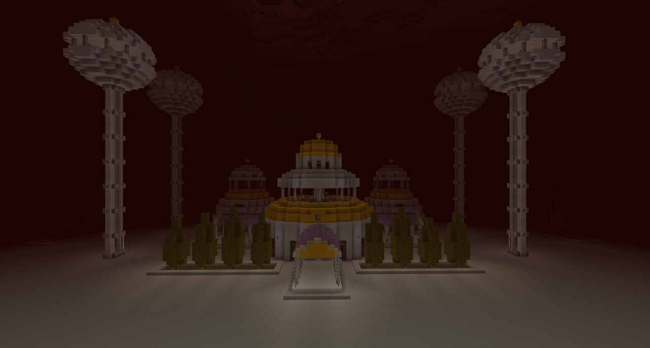 DRAGONBALL Z - HYPERBOLIC TIME CHAMBER & KAMI'S LOOKOUT! Minecraft Map