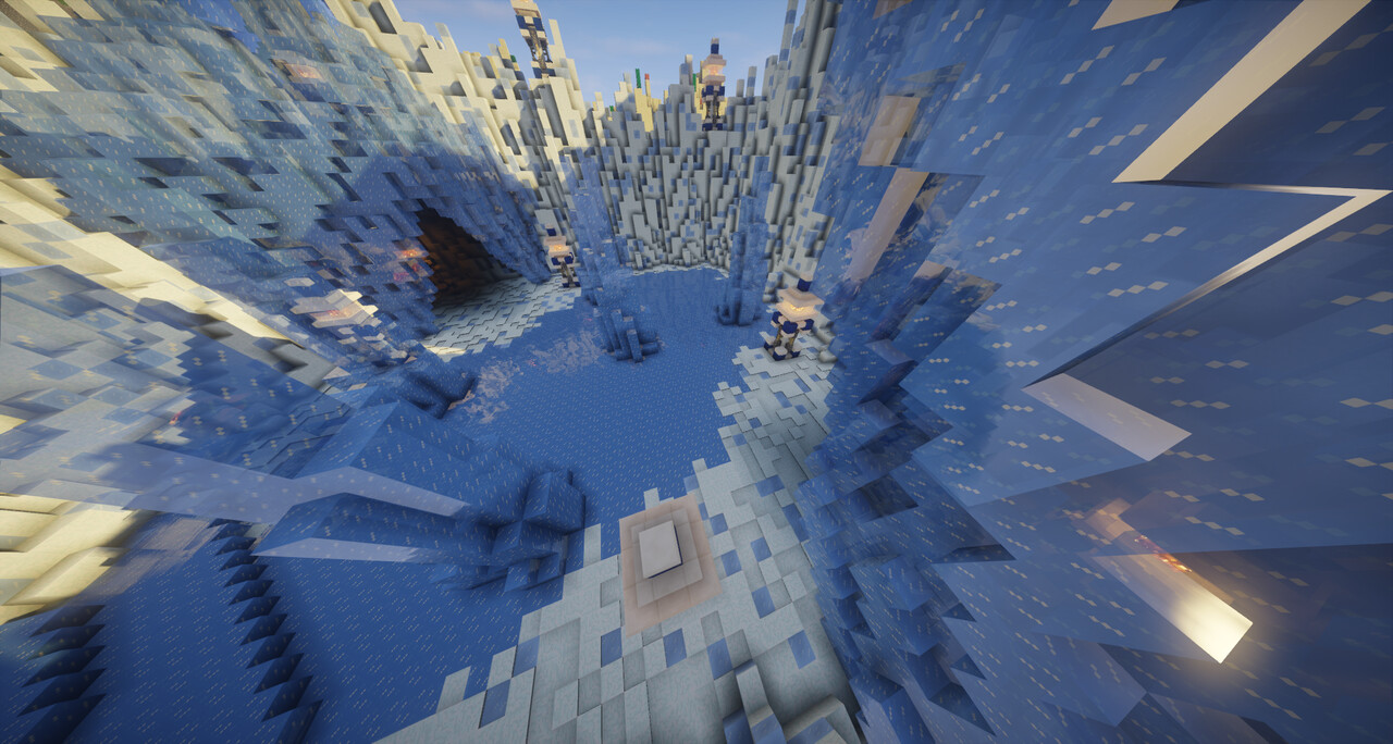⛄ 1v1 Ice - AliensBuilds ⛄ Minecraft Map
