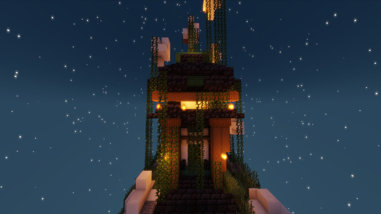 cat temple (no cats) Minecraft Map