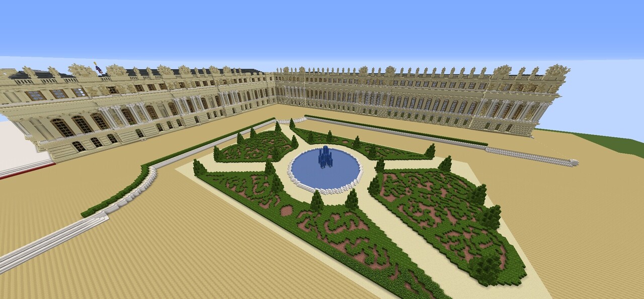 Chateau des Versailles Minecraft Map