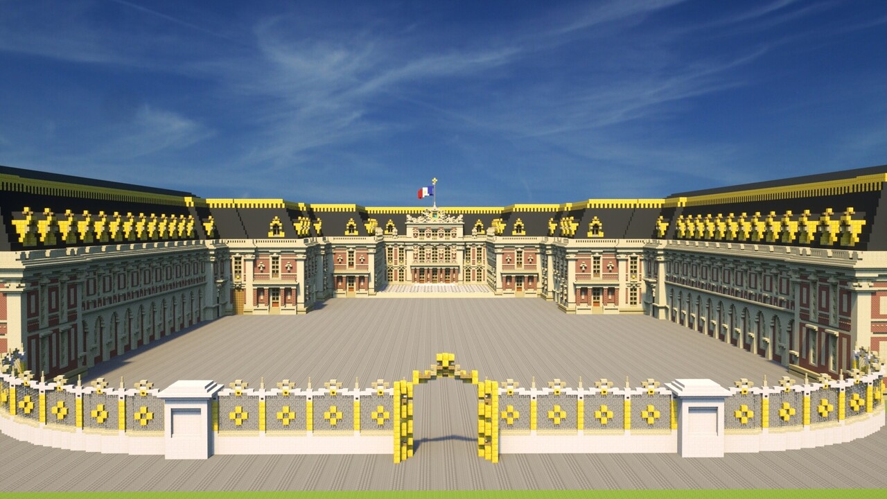 Chateau des Versailles Minecraft Map