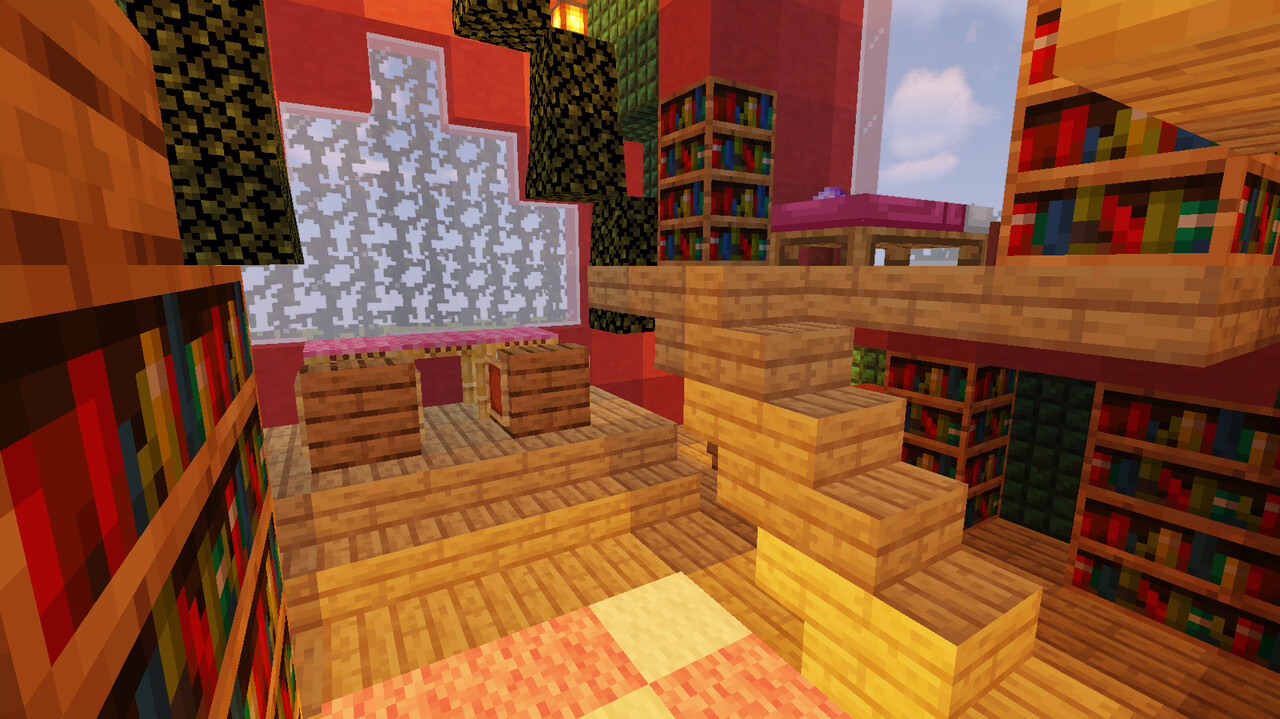 pink palace (1.15.2 house) Minecraft Map