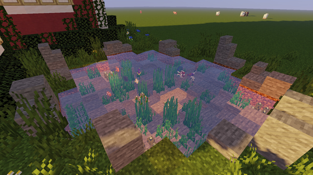 pink palace (1.15.2 house) Minecraft Map