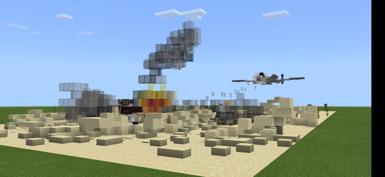 A-10 thunderbolt II brttttts a terrorist vehicle (1.5:1 scale ...