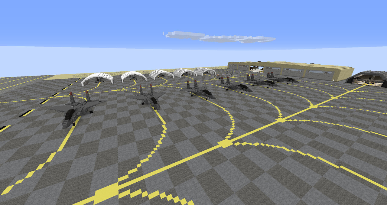 Military Base - Joint Air Force / Army Base Minecraft Map