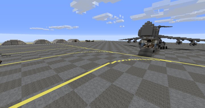 Military Base - Joint Air Force / Army Base Minecraft Map