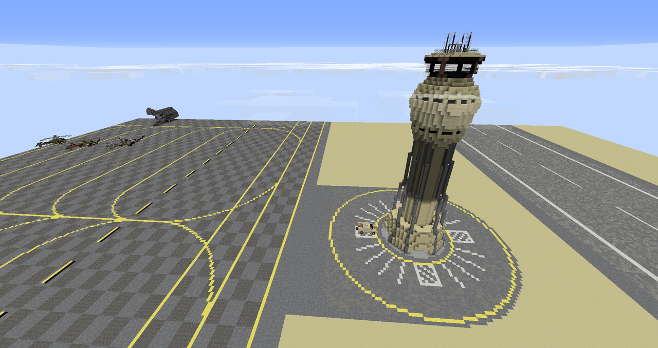 Military Base - Joint Air Force / Army Base Minecraft Map