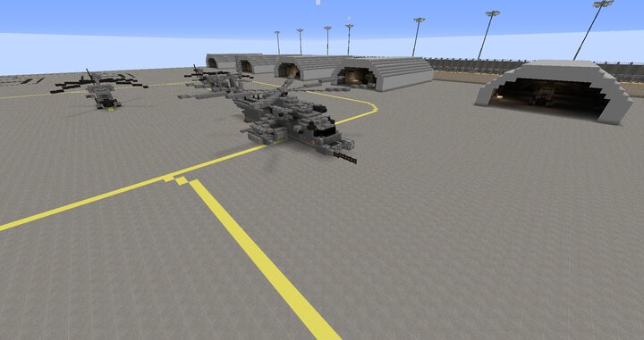 Military Base - Joint Air Force / Army Base Minecraft Map